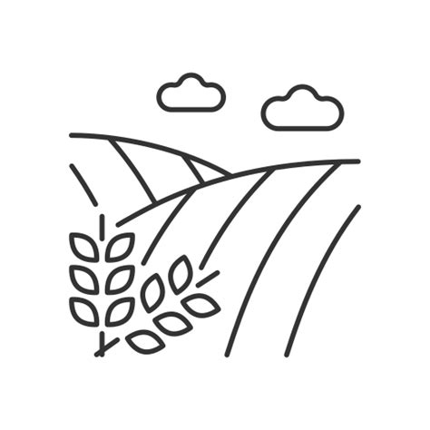 Crops Production Free Arrows Icons