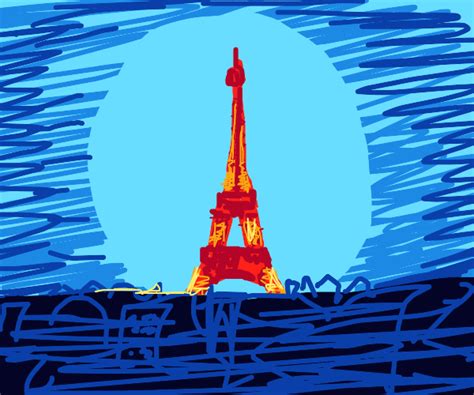 Eiffel Tower Drawception