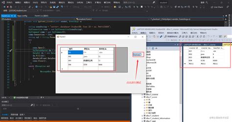 c 窗体应用datagridview，使用数据库（sql和mysql）对datagridview绑定数据源，获取数据