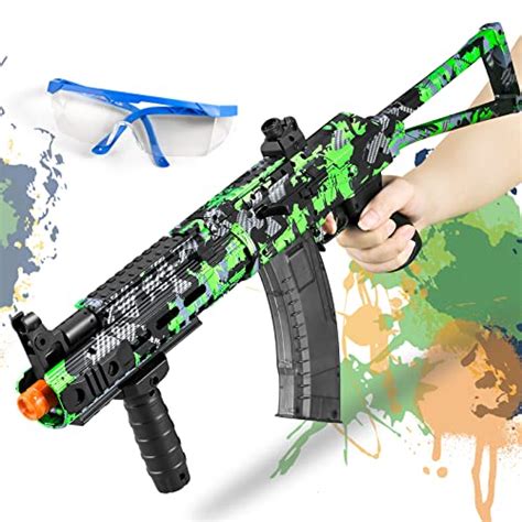 Electric Splatter Gel Ball Gun Full Auto Toy Foam Blasters And Guns