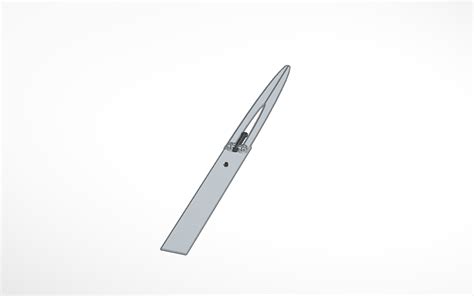 3d Design Copy Of Prowler Hidden Blade Tinkercad