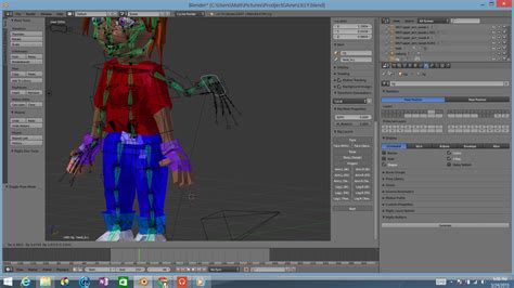 Modeling Rigging Can Not Rotate The Bones Rigify Pitchipoy