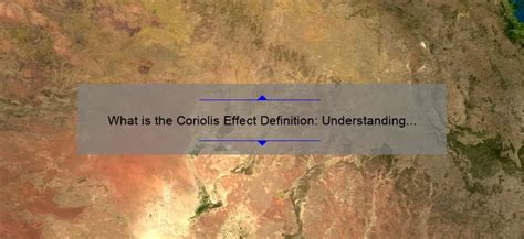 What Is The Coriolis Effect Definition Understanding The Earths