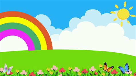 Background Animasi Kartun Bergerak Landscape Youtube