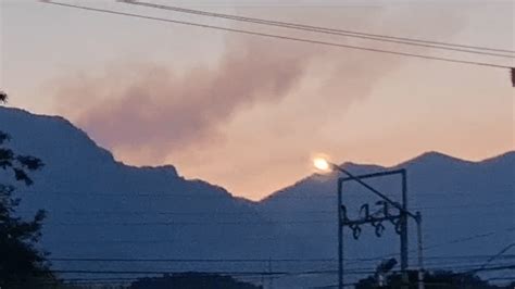 Temen Que Incendio Llegue A La Sierra De Santiago