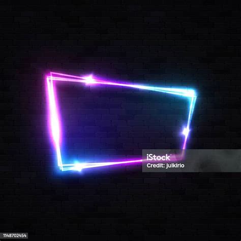 할로겐 네온 사인 다채로운 빛나는 Led 램프 프레임 나이트 클럽 바 쇼 복고풍 디자인에 대 한 사각형 모양 테두리입니다 검은