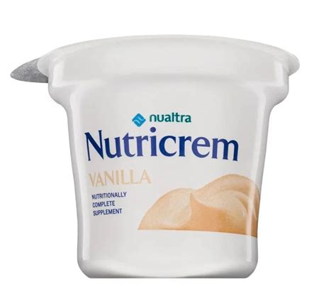 Nutricrem Dessert Vanilla 4x125g X 4 Easymeds Pharmacy