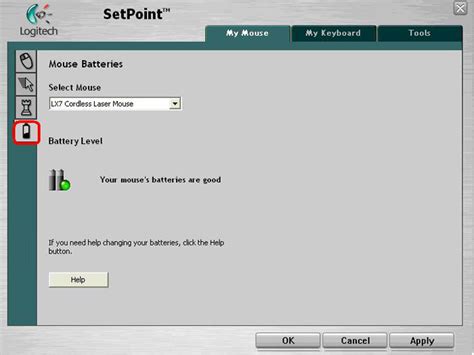 Customizing My Lx 710 Mouse With Logitech Software Setpoint