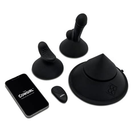 the cowgirl cone remote and app controlled premium silicone sex machine sex toys and adult