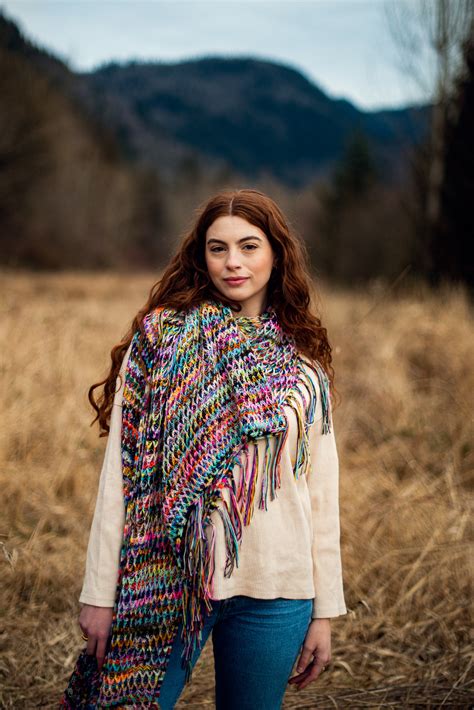 Bluegrass Shawl Wool And Pine Designs