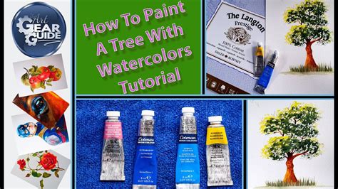 Watercolor Tutorial On How To Paint A Tree YouTube