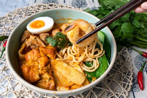 Quick Prawn Curry Laksa Asian Inspirations