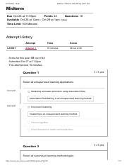 Midterm CSE 572 Data Mining 2021 Fall 1 Pdf 27 10 2021 19 58 Midterm CSE 572 Data Mining