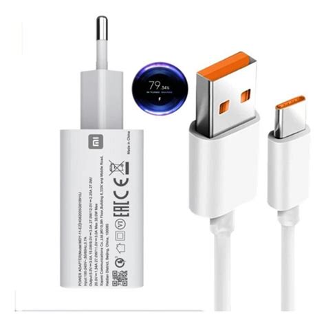 Carregador Xiaomi w Turbo Qc Original Poco F X s Frete grátis