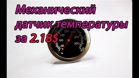Термодатчик к коптильне горячего копчения - YouTube
