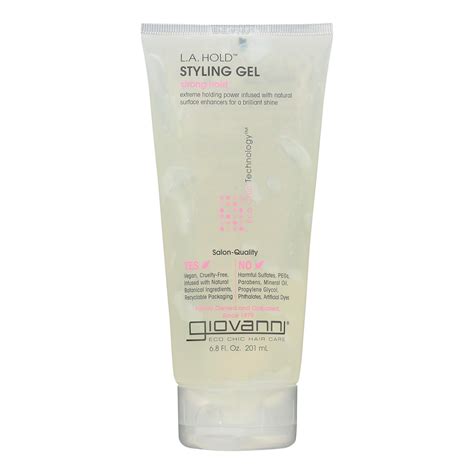 Giovanni La Natural Styling Gel Strong Hold 68 Fl Oz