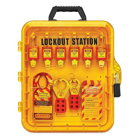 Uline Portable Lockout Tagout Station In Stock Uline