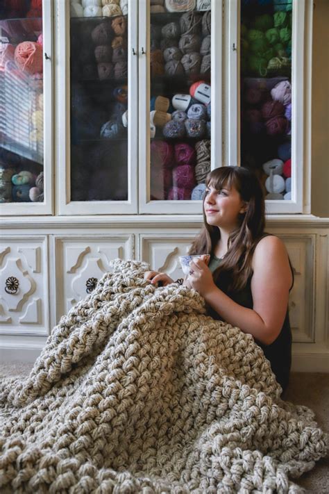 Crochet Mini Basketweave Blanket • Sewrella
