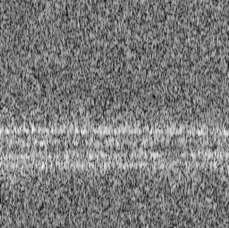 Radar Image With Phase Distortions Bandwidth 300 Mhz And Signalnoise