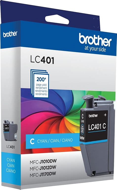 Buy Brother Genuine LC C Standard Yield Cyan Ink Cartridge Online At Lowest Price In Ubuy