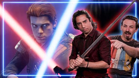 Fencers REACT To Star Wars Jedi Fallen Order Experts React YouTube