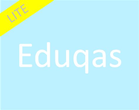 eduqas gcse lite csuk revisecs