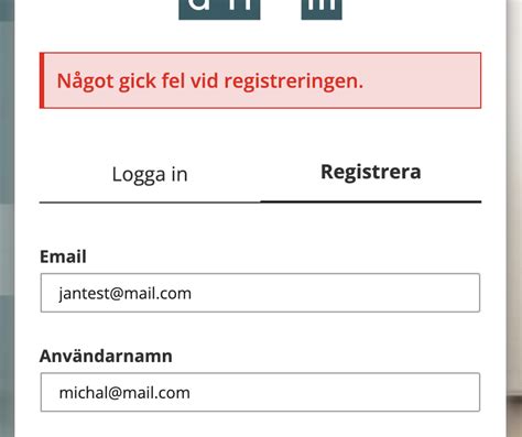Username Field Validation In Case Of Email Format Value Provided