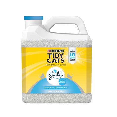 Tidy Cats Multi Cat Clumping Litter With Glade Lb UPCO