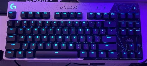 Logitech G Pro Tkl Gaming Keyboard Kda Edition Tactile Brown Computers Tech Parts