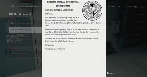 In Control There Is A Memo About The Sherman Ranch Which Is Another