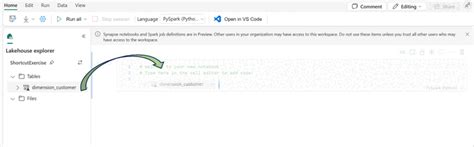 資料倉儲教學課程 使用筆記本分析資料 microsoft fabric microsoft learn
