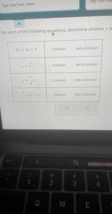 Solved For Each Of The Following Equations Determine