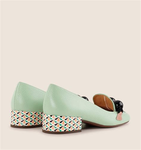 Chie Mihara Ubiscu Mint And Pink Shoes Spring Summer Collection