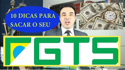 Como Fazer Para Sacar O Fgts Dicas Teis Youtube