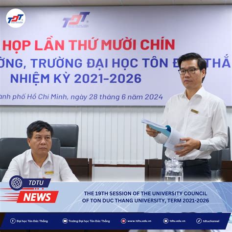 Ton Duc Thang University On Linkedin Tdtu Tonducthanguniversity