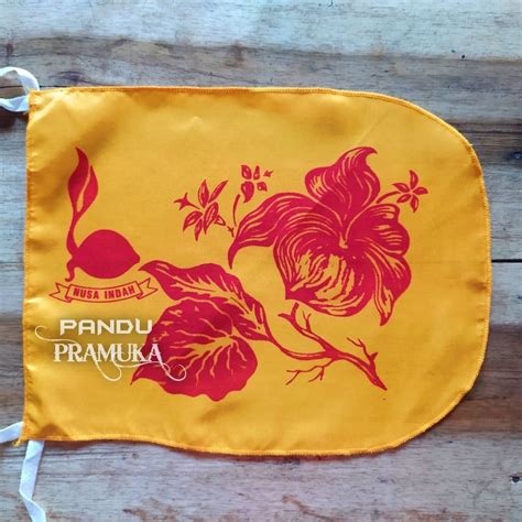 Jual Bendera Regu Pramuka Putri Bunga Nusa Indah Shopee Indonesia