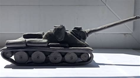 Что будет с пластилиновым танком если его оставить на солнце Youtube