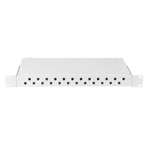 Оптический кросс NIKOMAX 19, 1U, до 24 FC/ST портов, серый NMF-RP24FC ...