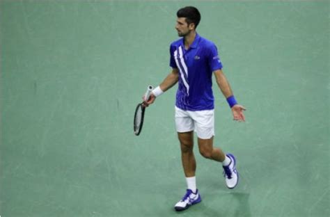 Novak Djokovic Defaulted Out Of Us Open For Hitting Lineswoman With