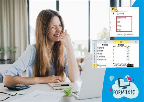 Tuto Express Excel Calculer Une Moyenne En 3 Clics Form Info
