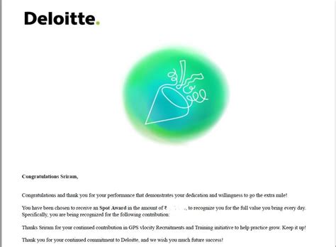 Mettu Sriram Reddy On Linkedin Deloittedigital Recognitionawards Recognitionmatters Salesforce