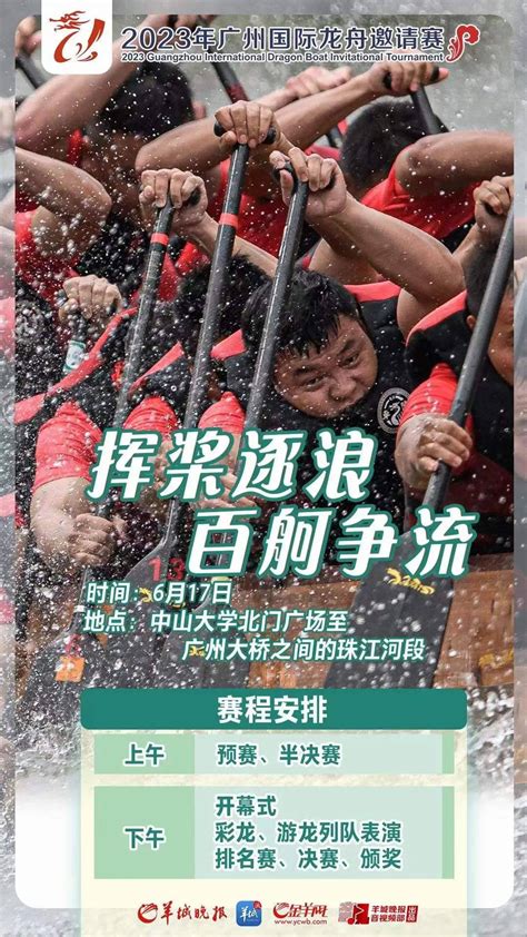 时隔三年，珠江“猛龙”争霸！广州龙舟赛事