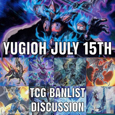 Yugioh July 15th Official Tcg Banlist Wtf Is This List 🤯🤯 Duel Amino