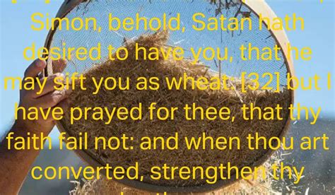 My Journey Are You Being Sifted As Wheat