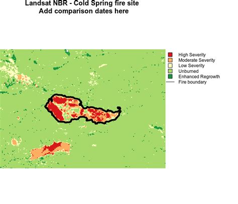 Quantify Fire Impacts Remote Sensing Earth Data Science Earth Lab