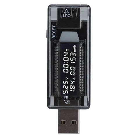 GOTOTOP Testeur d alimentation USB Testeur USB Voltmètre Ampèremètre Outil de Test de Puissance