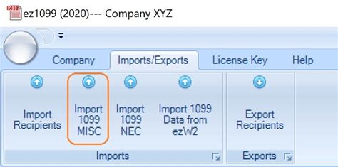 Ez1099 Software Can Import Form 1099 Misc Data In Few Clicks
