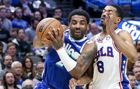 Kyrie Irving Luka Doncic Propel Mavericks Past 76ers