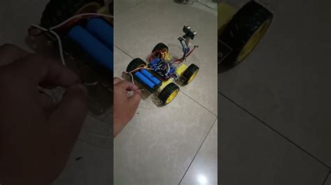 Obstacle Avoiding Car Using Arduino Obstacle Avoiding Robot Using Arduino Youtube