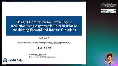 Underline Design Optimization For Torque Ripple Reduction Using Asymmetric Rotor In Ipmsm